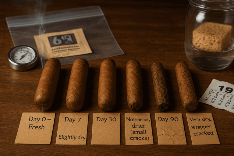 How Long Do Cigars Last Without a Humidor